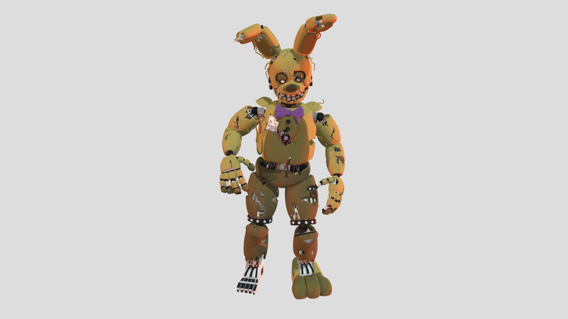 [4.1.1] 1993 Springbonnie withered by BunZai - Download Free 3D model ...