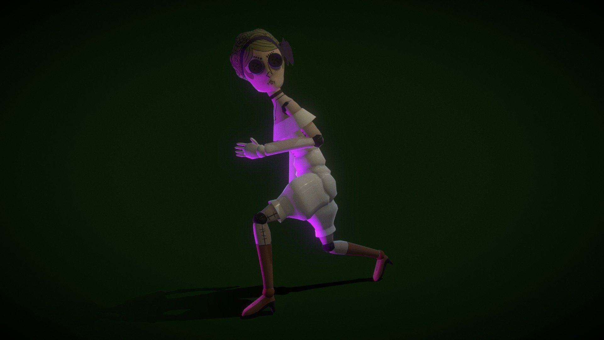 IDENTITY V GAMBLER original character - 3D model by cursedkittytree ...