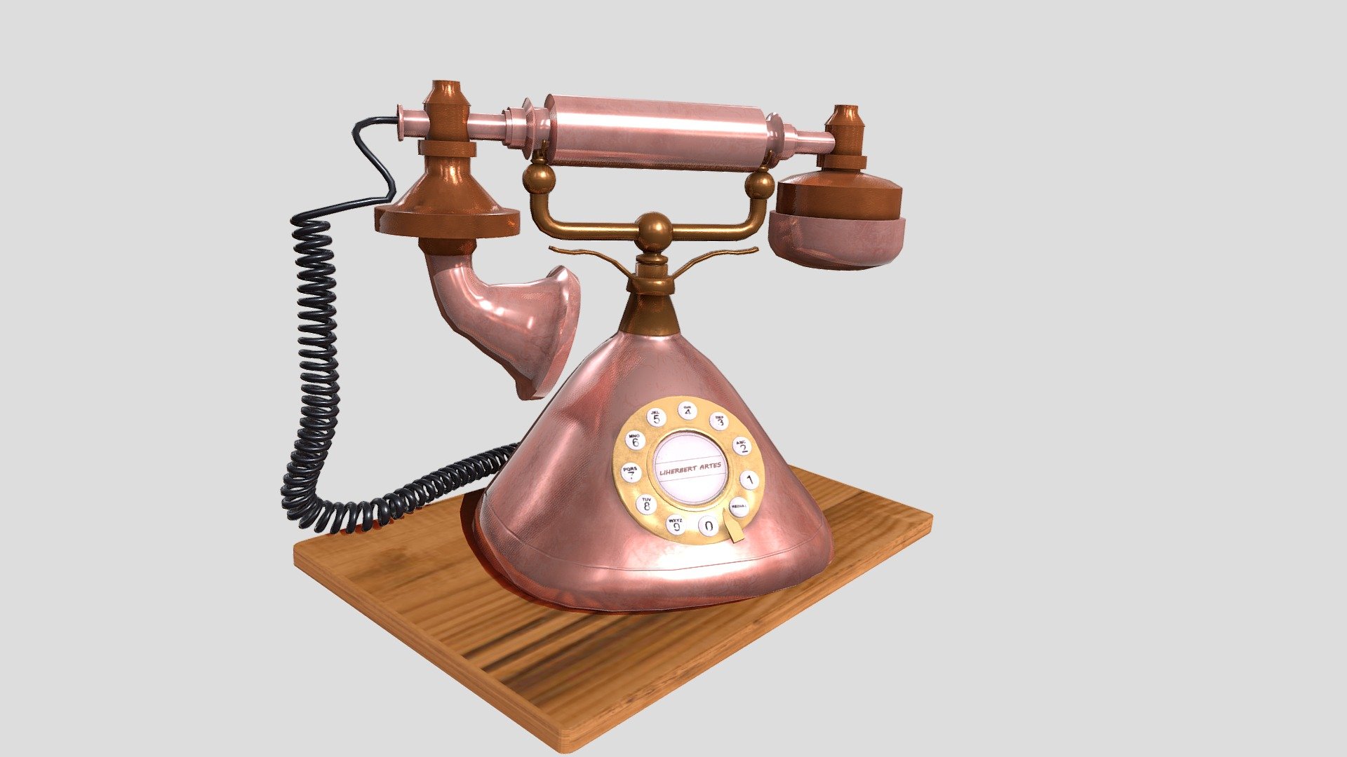 old phone - 3D model by LiherbertArtes [f58a9bb] - Sketchfab