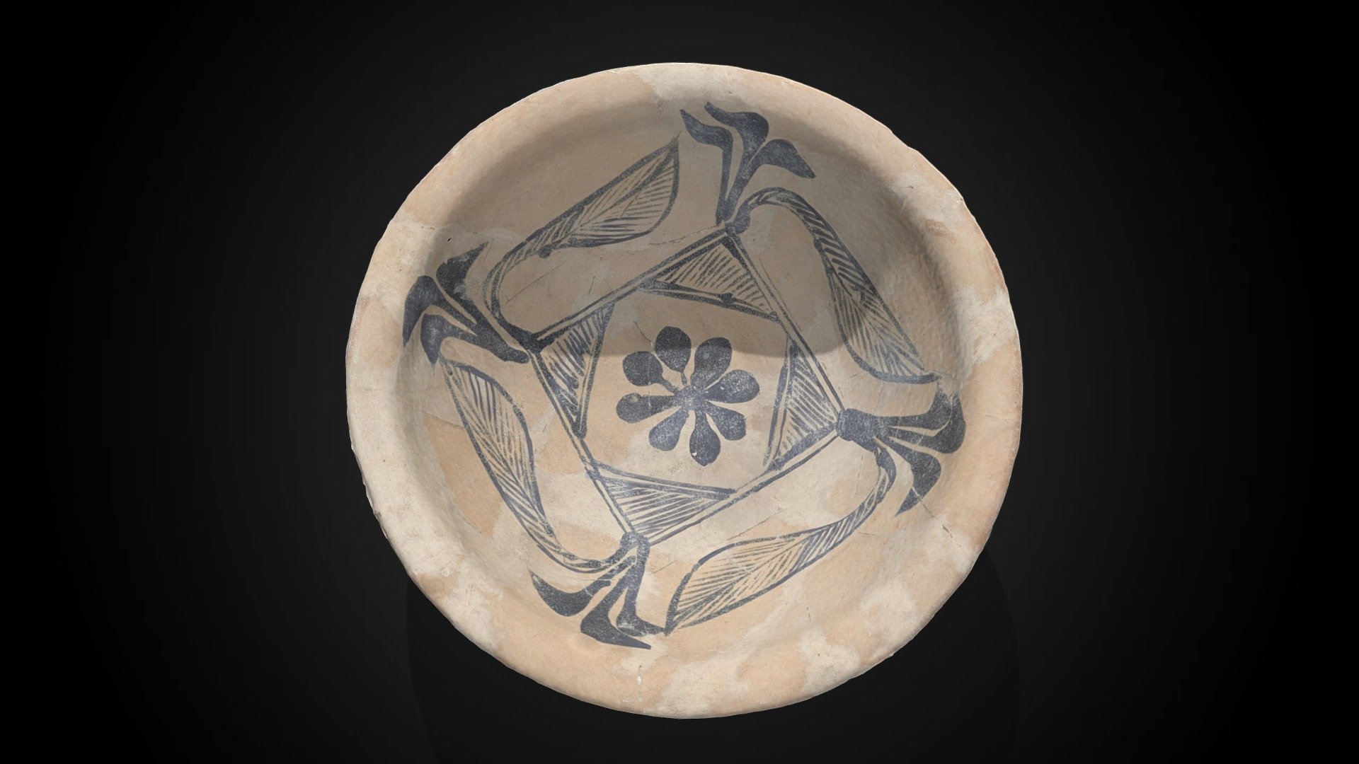 Samarra ware bowl, 9th C CE - Download Free 3D model by Minneapolis ...