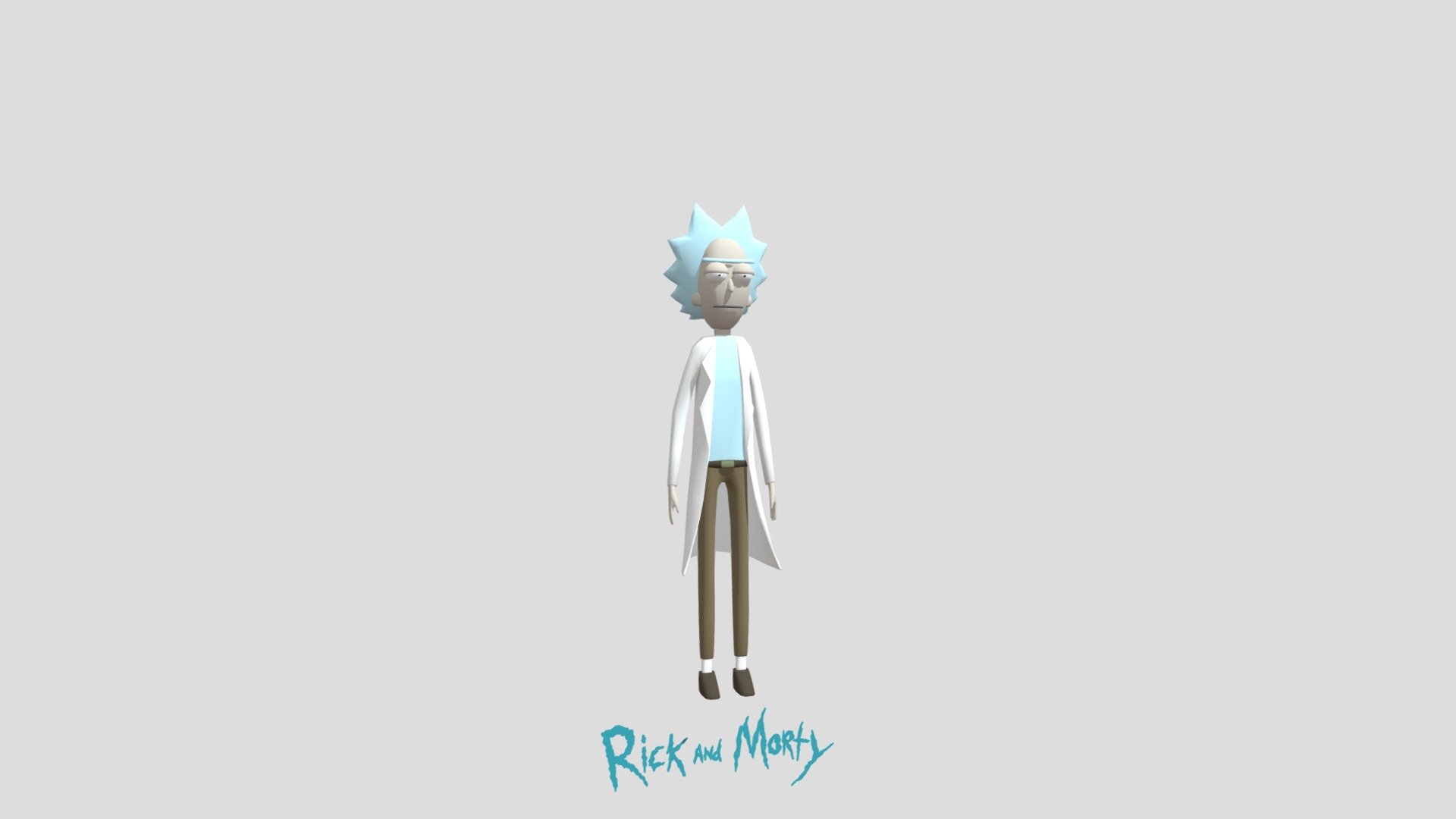 Rick Sanchez - Download Free 3D model by 3DLAND (Free LowPoly ...