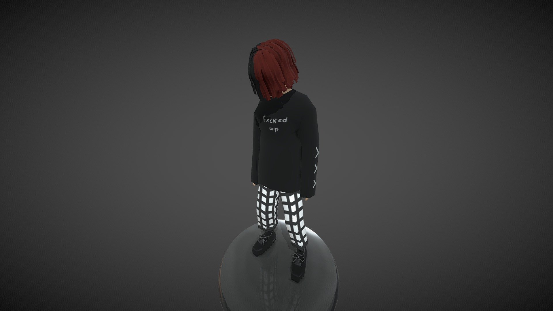 LOW POLY Character (rigged) - Download Free 3D model by IVA (@dxmhl ...