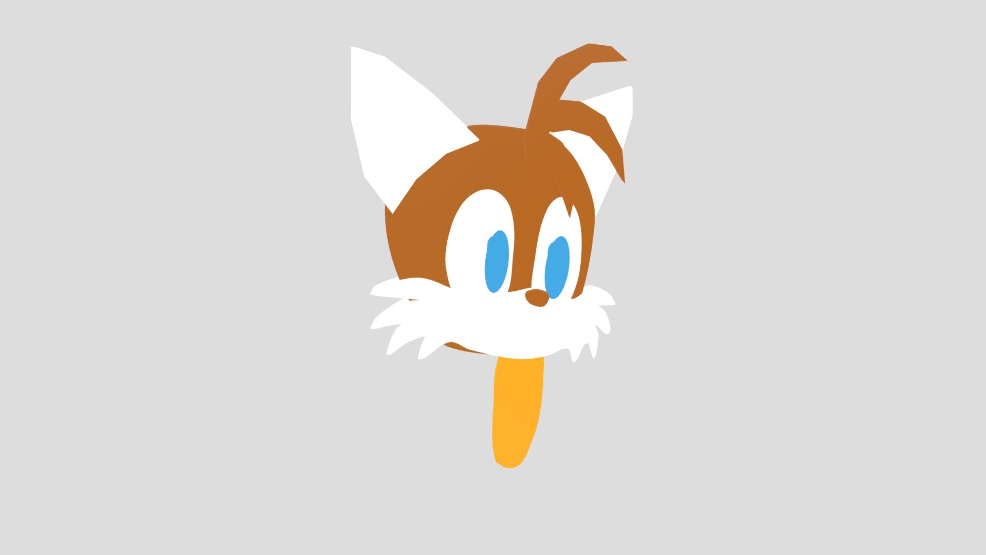 Tails The Fox Popsicle 3D Model - Download Free 3D model by Deaconator ...