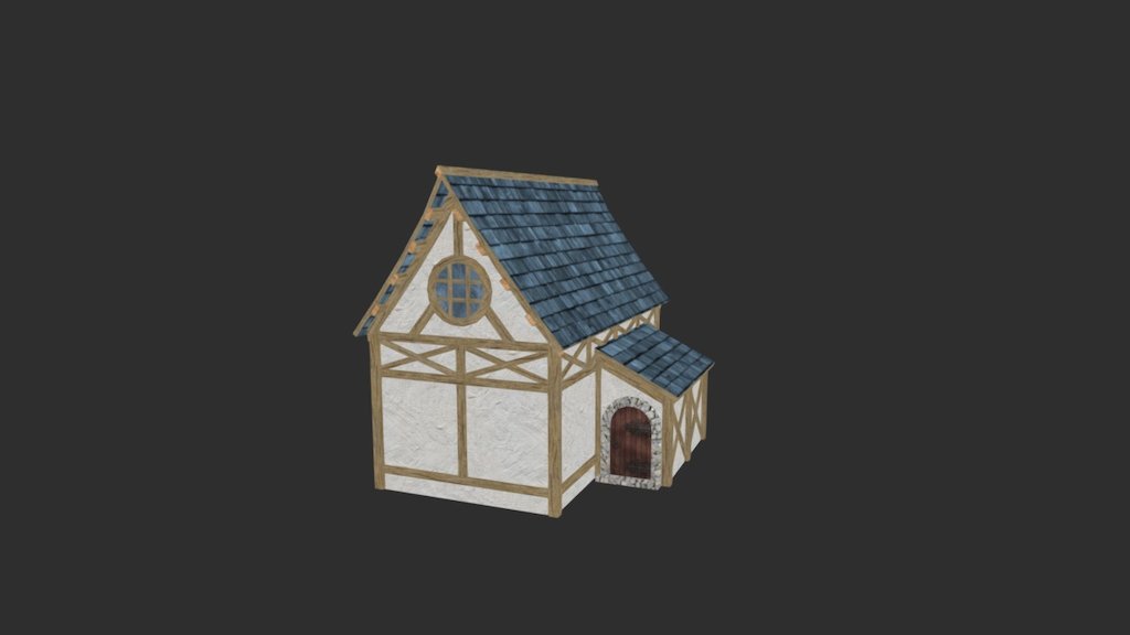 Small House 5 - 3D model by Nathan Zaloum (@NathanZaloum) [f58d82c ...