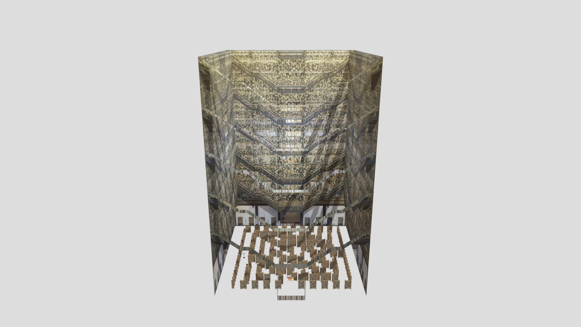 Bobst Library Maze - Download Free 3D model by nyu_grad_alley_2020 ...