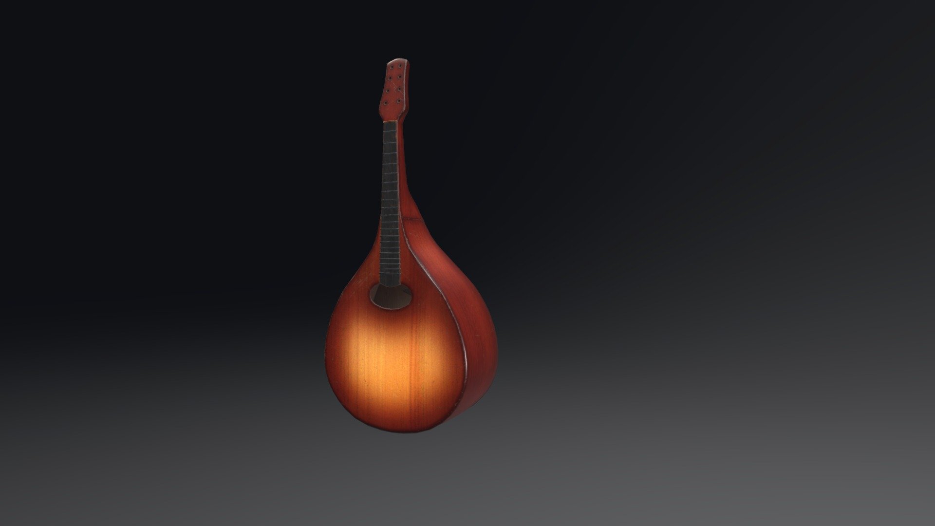 Mandolin 2 (no strings) - Download Free 3D model by SlagPerch 3D ...