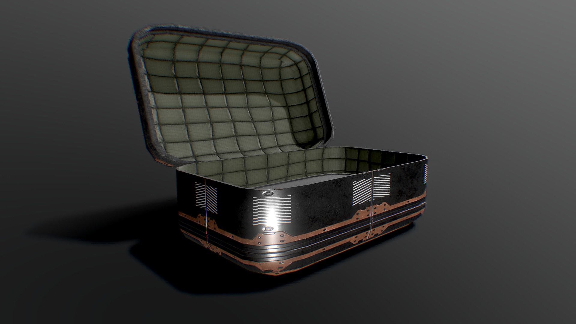 Sci-Fi Storage Container - 3D model by jacksonelhage [f58f730] - Sketchfab