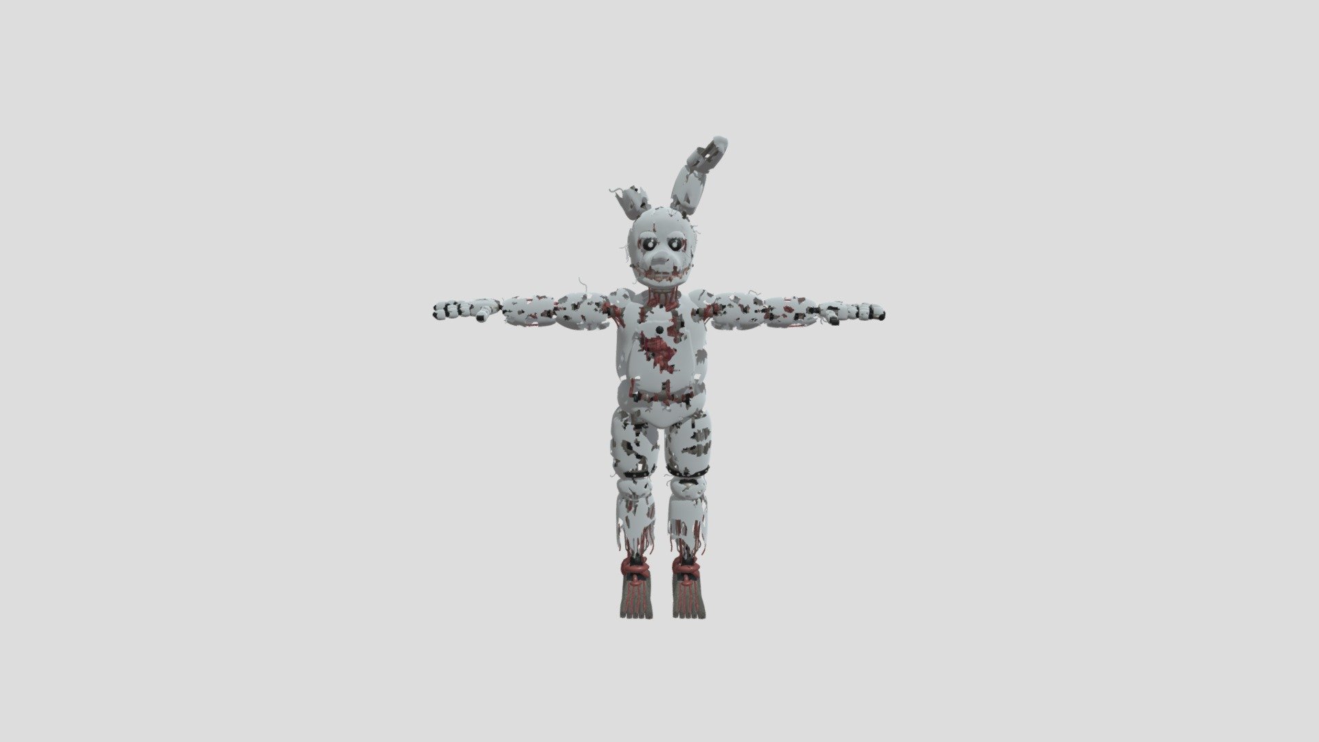 Springtrap V5 - Download Free 3D model by fernando233 [f591c8f] - Sketchfab