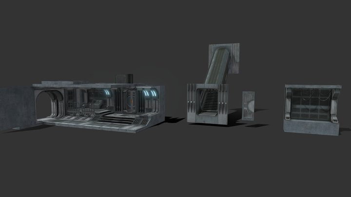 Modular-assets 3D models - Sketchfab