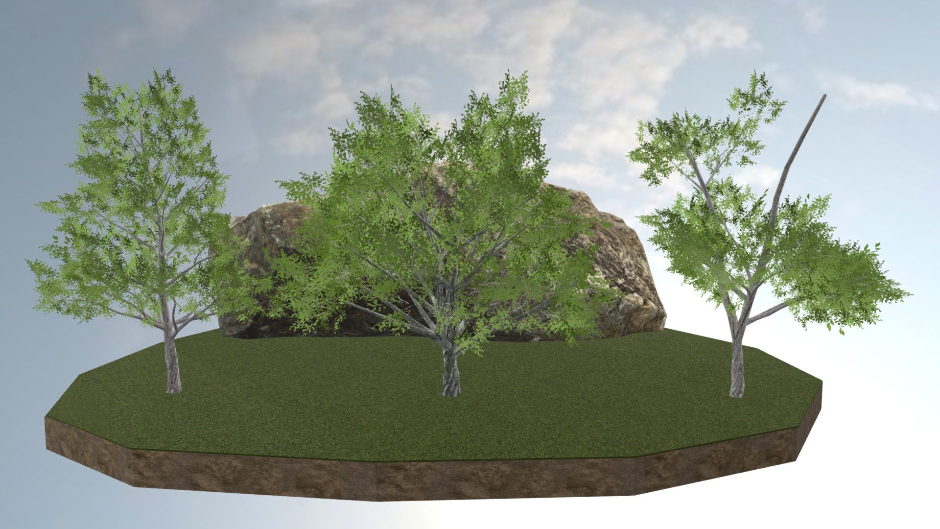 Beech Trees FREE Low Poly - Download Free 3D model by LordSamueliSolo ...