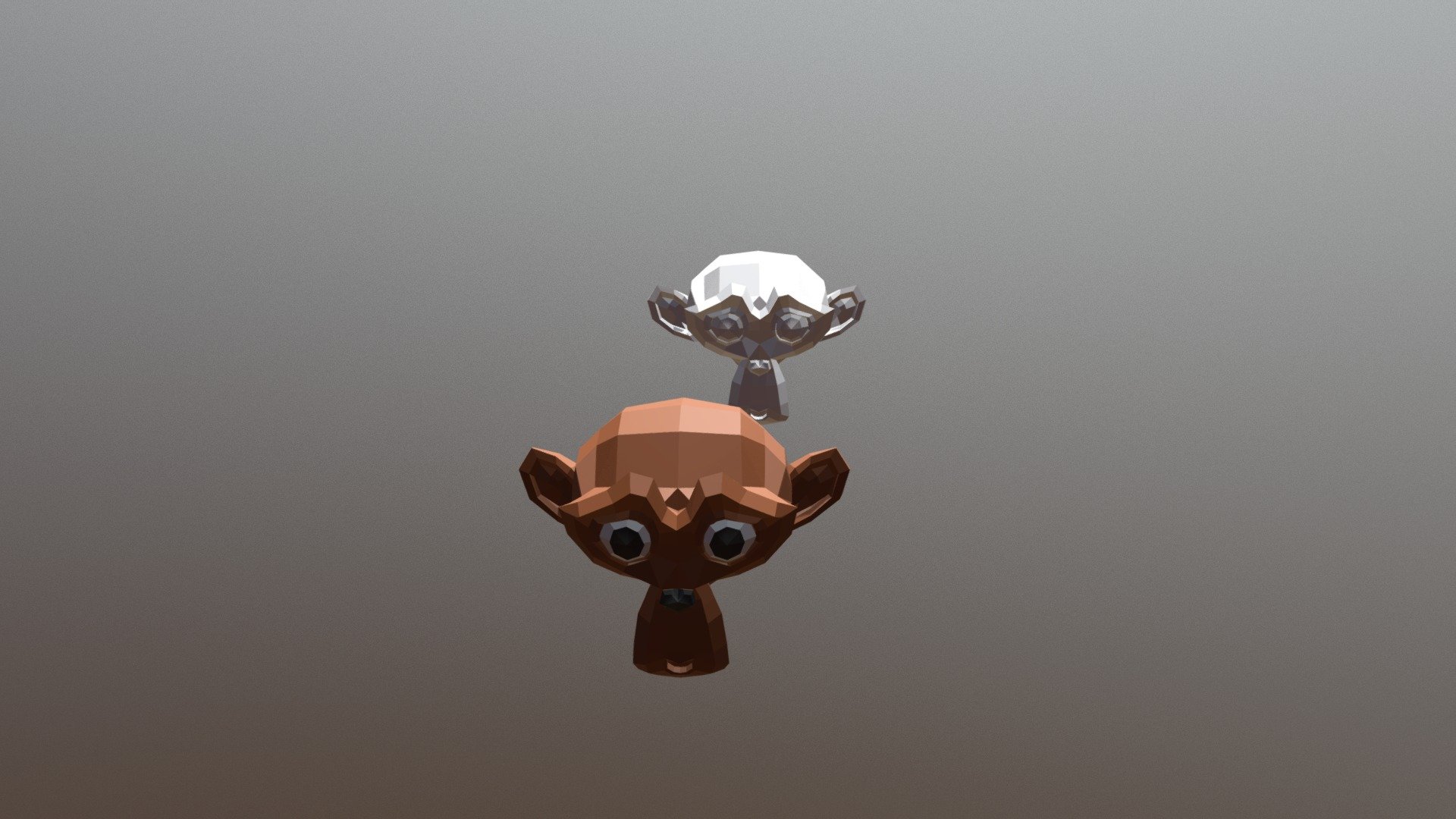 Monkey - 3D model by hassam.zahid [f5956d7] - Sketchfab