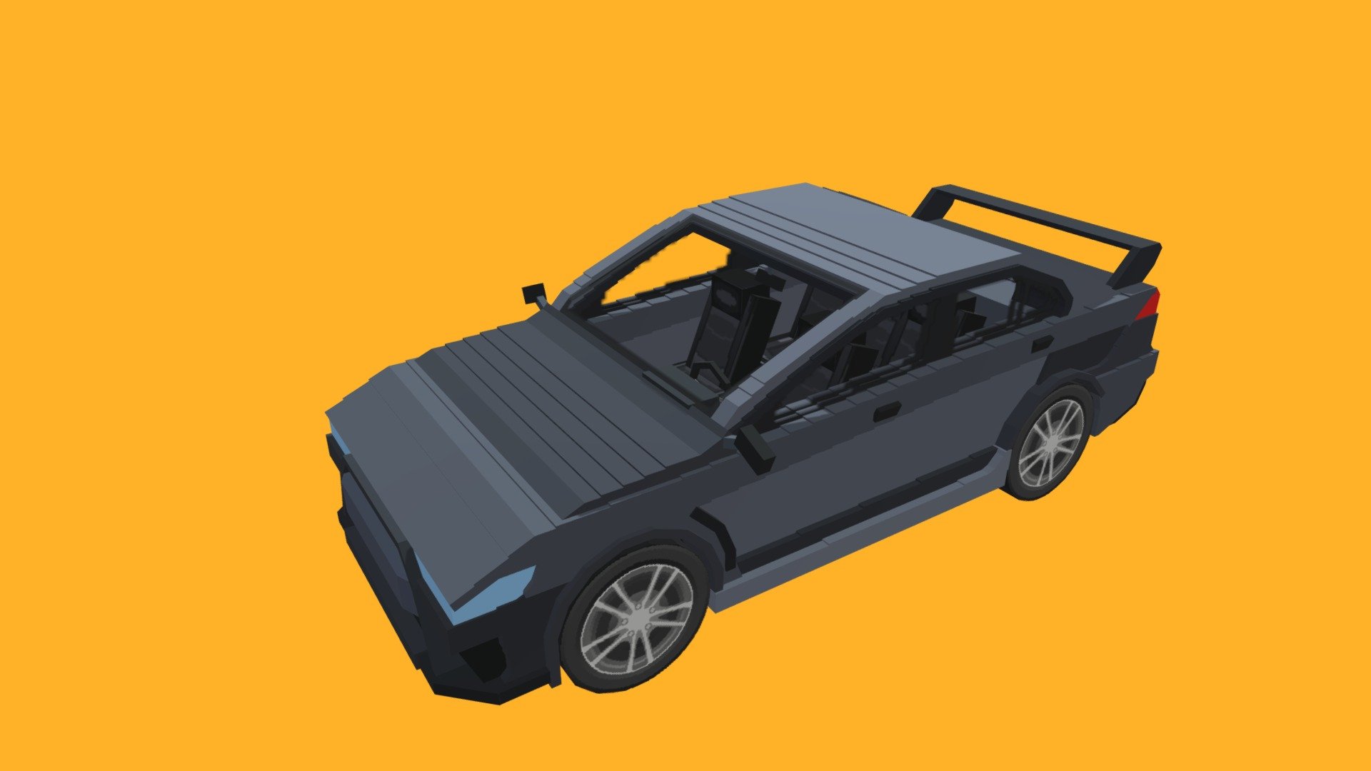 PixelMine | Mitsubishi Lancer Evolution Mr 2008 - 3D model by PixelMine [f595b40] - Sketchfab