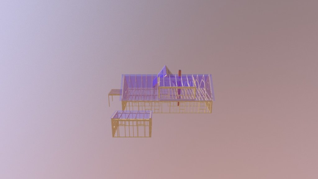 1,5 storey building with shed - 3D model by mats.hofverberg [f5982e2 ...