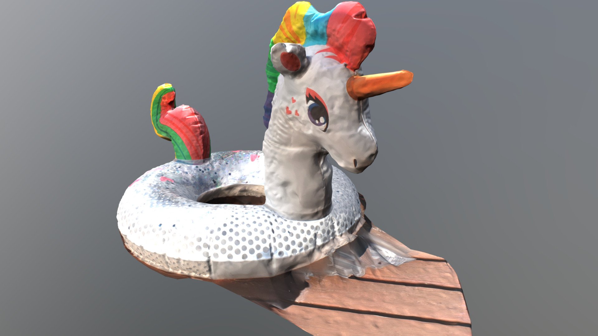 Floaty Unicorn - 3D model by BitSpaceDevelopment (@bsd3d) [f59931e ...