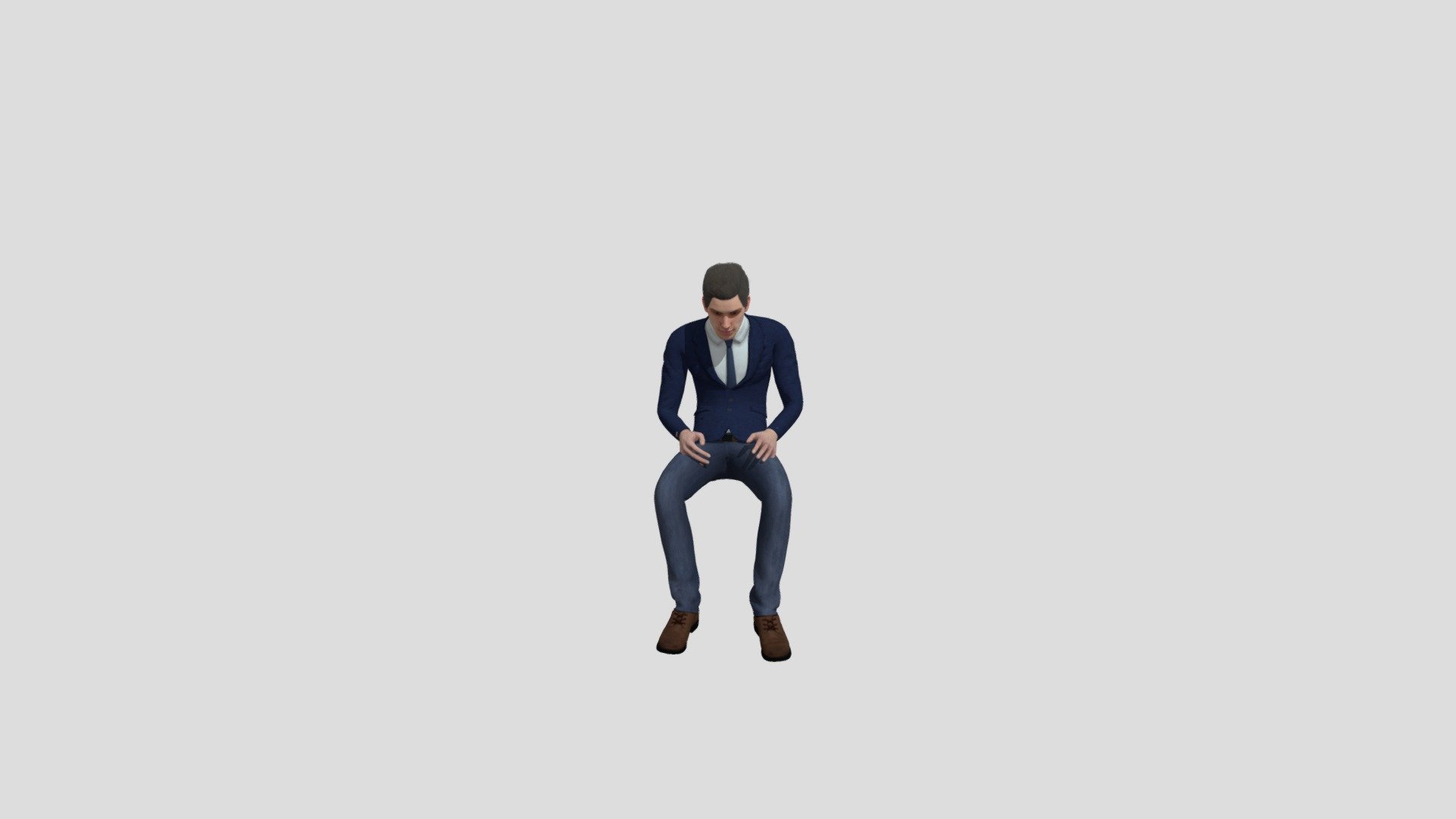 Sitting - Download Free 3D model by p144697 [f599f24] - Sketchfab