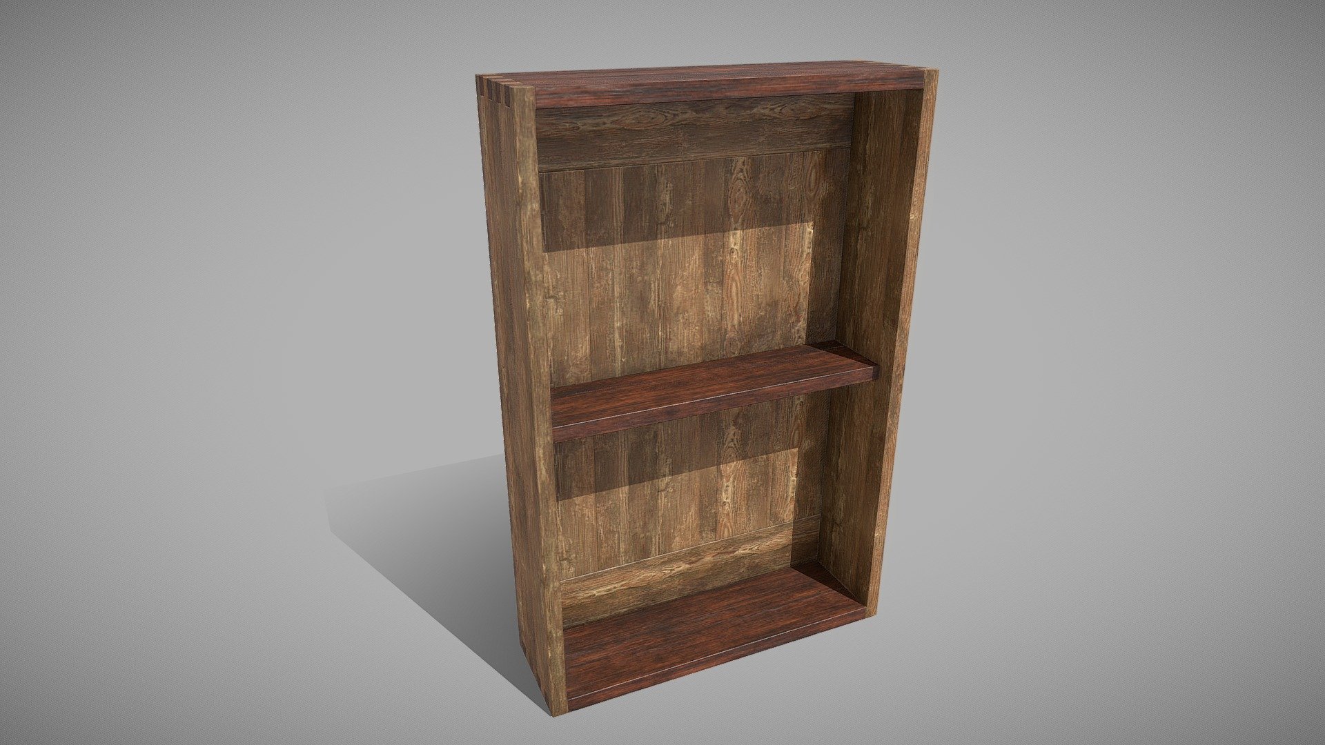 Ishitani - solid wood shelf - Download Free 3D model by burnedhrum ...
