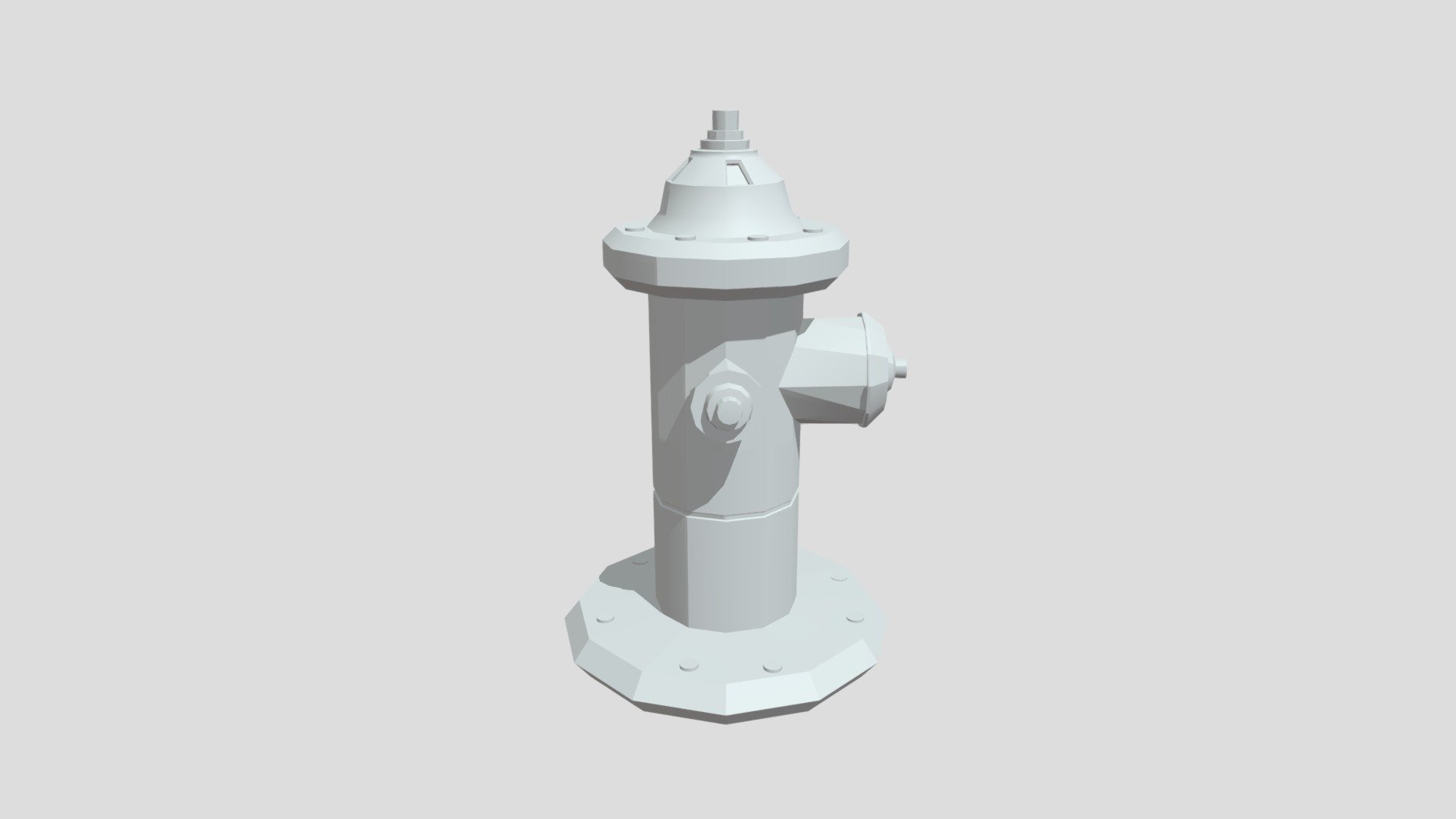 Weekly Models - Fire Hydrant - 3D model by SymphoMoon [f59b478] - Sketchfab