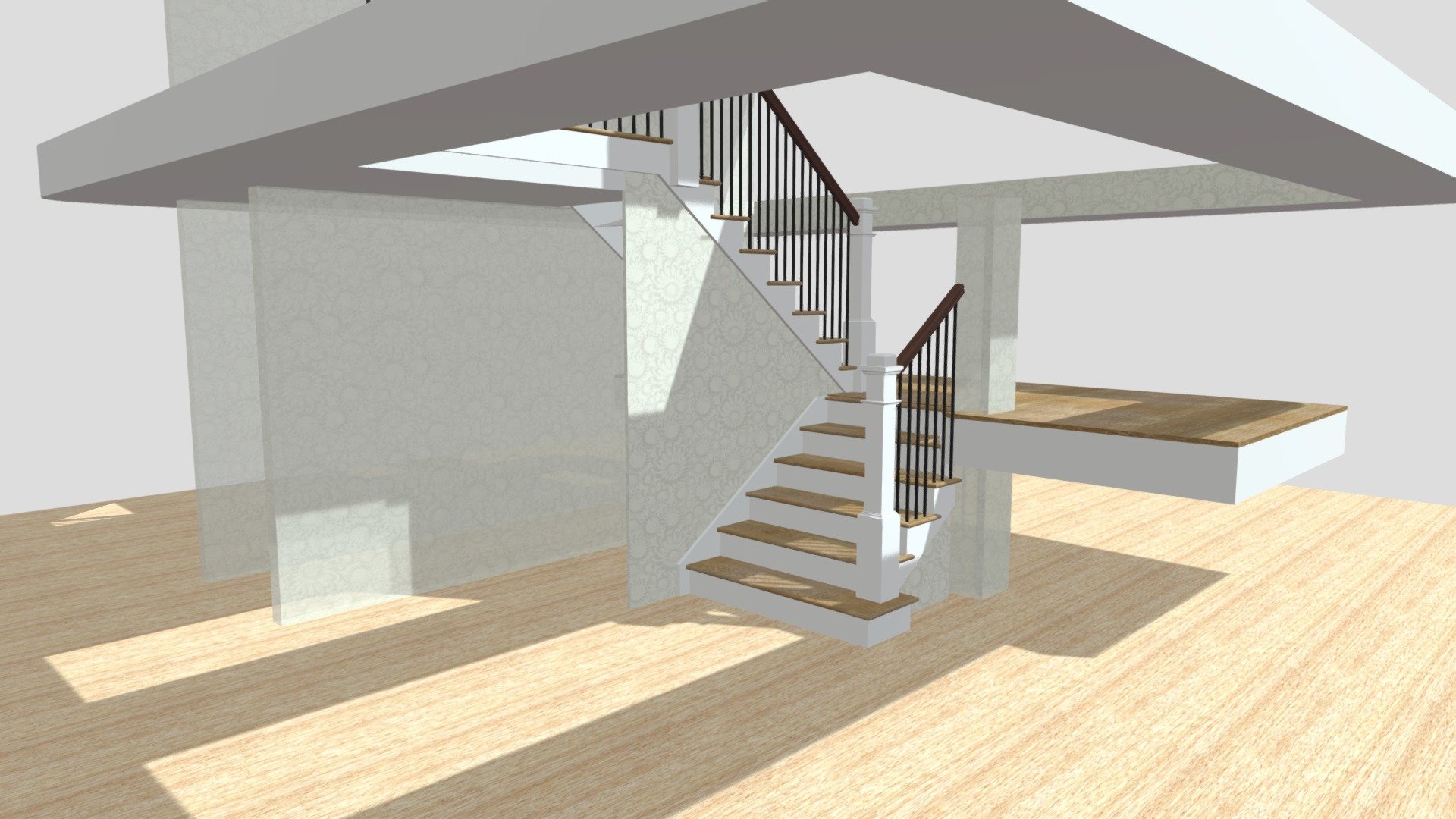 Jacobs Stairs 41824 - 3D model by Hackman [f59b809] - Sketchfab