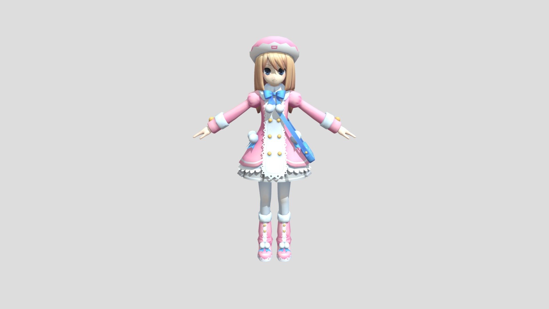 Hyperdimension Neptunia Re; Birth 1 Ram - Download Free 3D model by ...