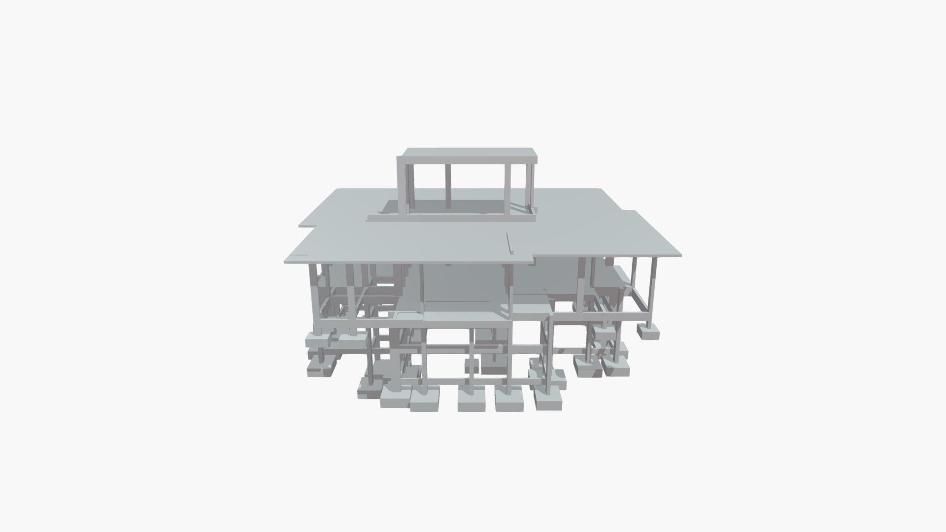 ESTRUTURA - IRES LANZARIN - 3D model by rafajanson (@rafajanson1 ...
