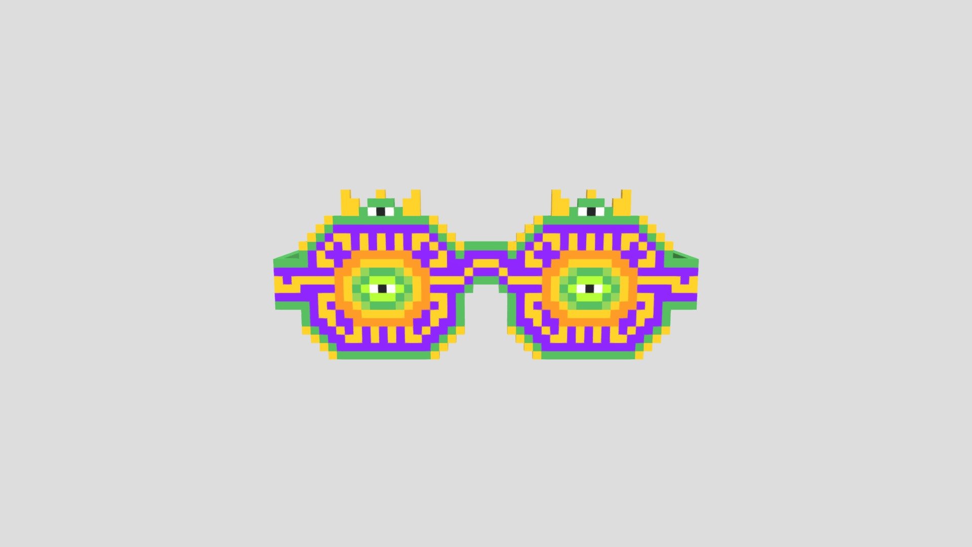 Bitter King Shades - 3D model by Miguel Amargo (@amargo) [f59db3f ...