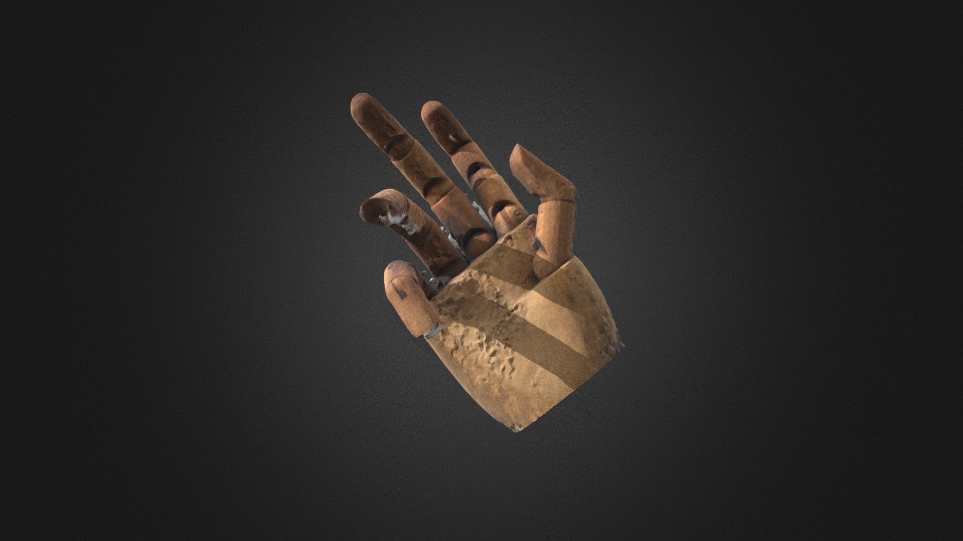 Wooden Model Hand - 3D model by kristinagreen [f59e0a6] - Sketchfab