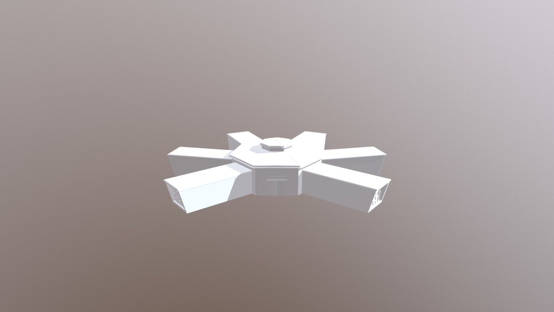 Hub Building SKETCHFAB - 3D model by Ryan Hutchinson (@thaalir ...