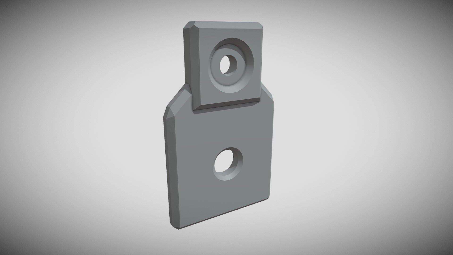 Cable Mount Bracket v1 - 3D model by ISG (@ISG-Designs) [f5a03f3 ...