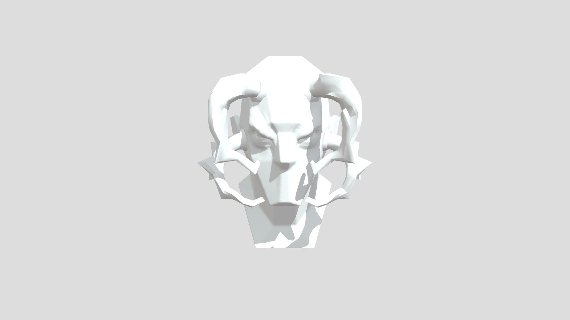 Monster head 2 - Download Free 3D model by w9871789 [f5a1056] - Sketchfab