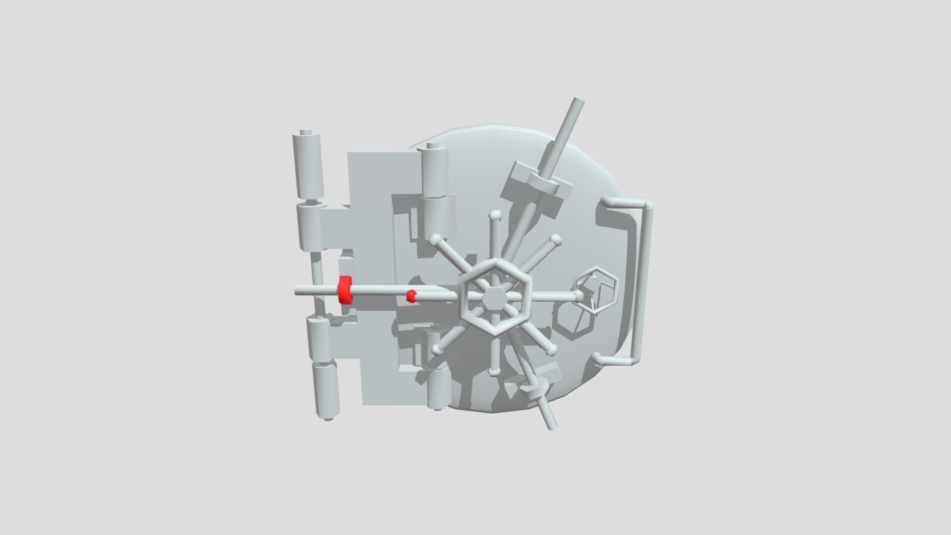 Vault Door - Download Free 3D model by ax3 [f5a1aca] - Sketchfab