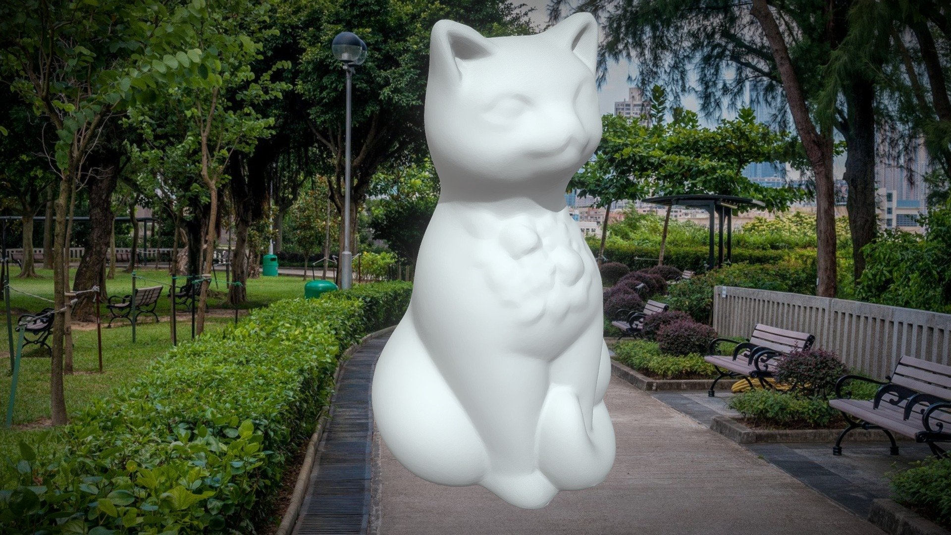 Cat - Download Free 3D model by Vavtrudner [f5a1dcc] - Sketchfab