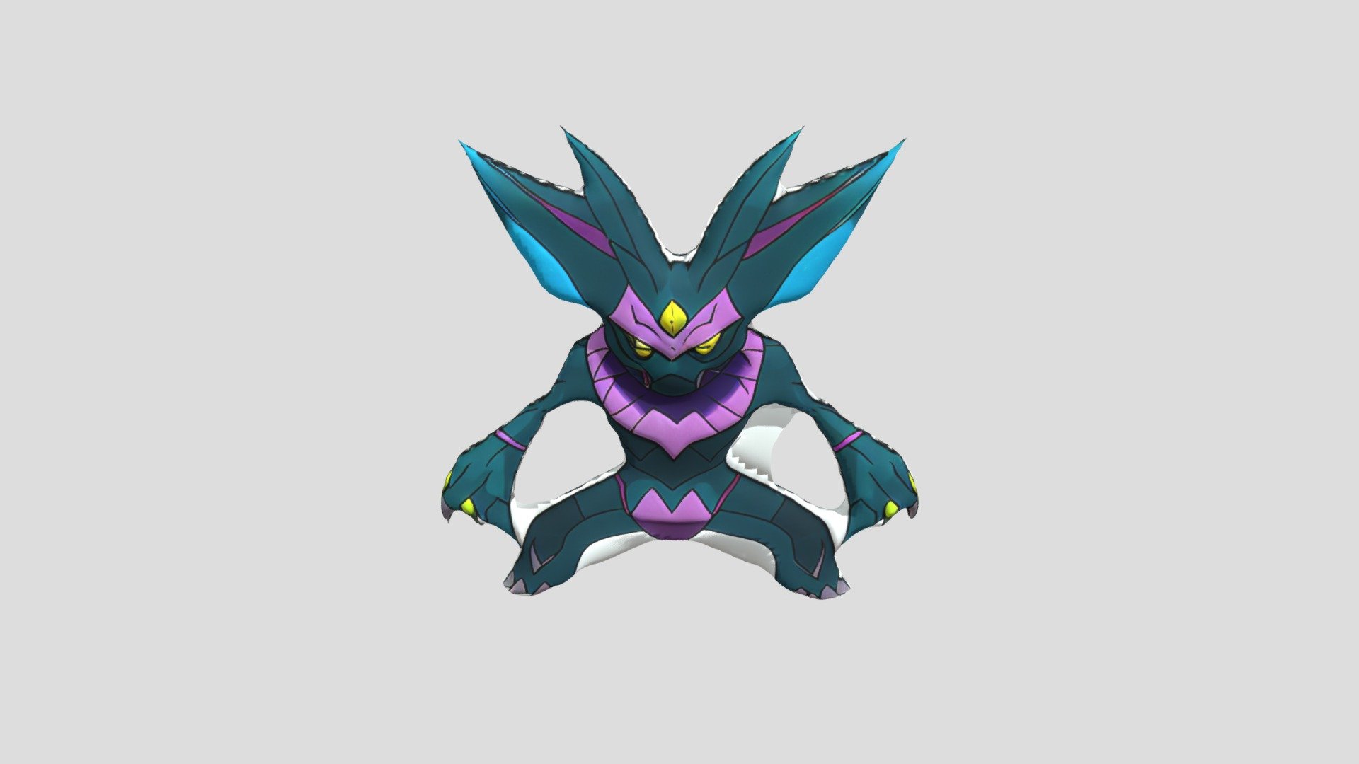 Pokemon Goal 414 - Download Free 3D model by klrxyz [f5a23ce] - Sketchfab