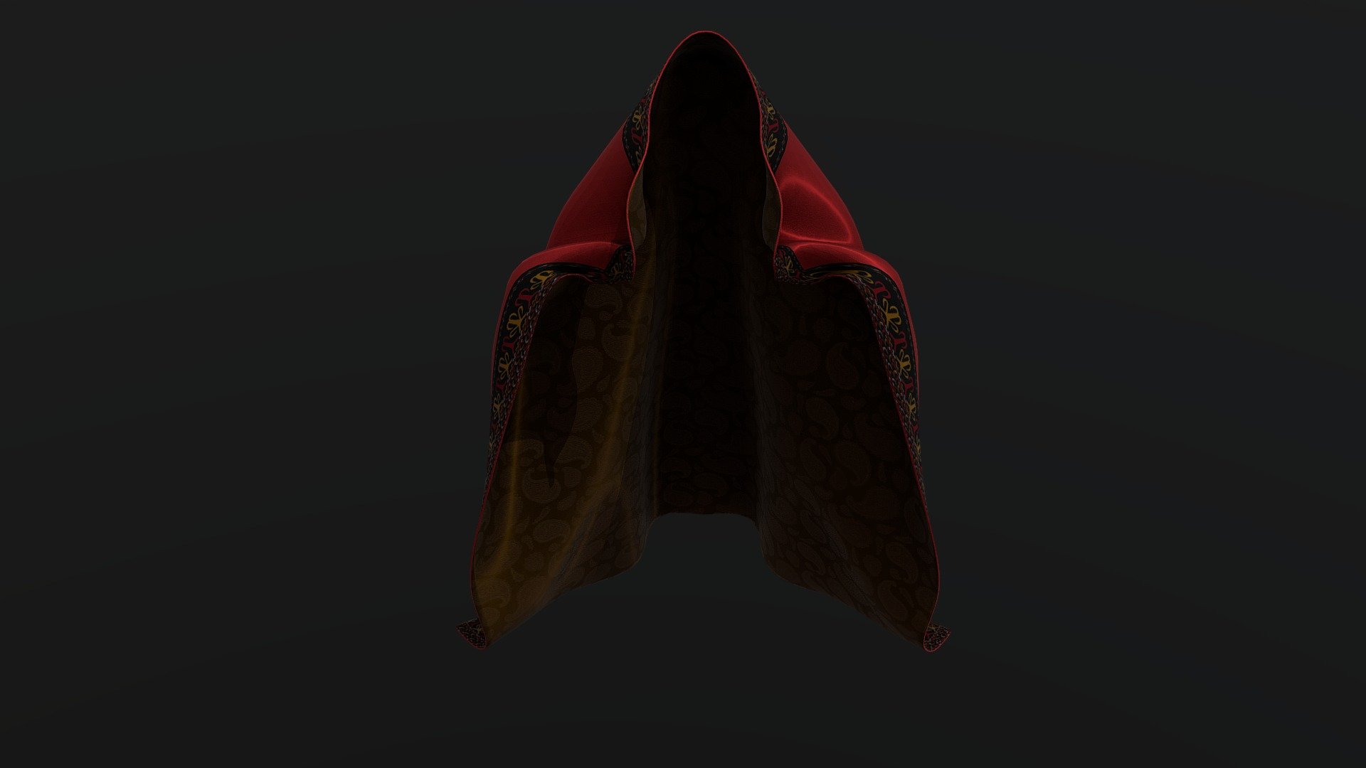 Turkmen Shawl - Buy Royalty Free 3D model by BilgeBitig [f5a3e45 ...