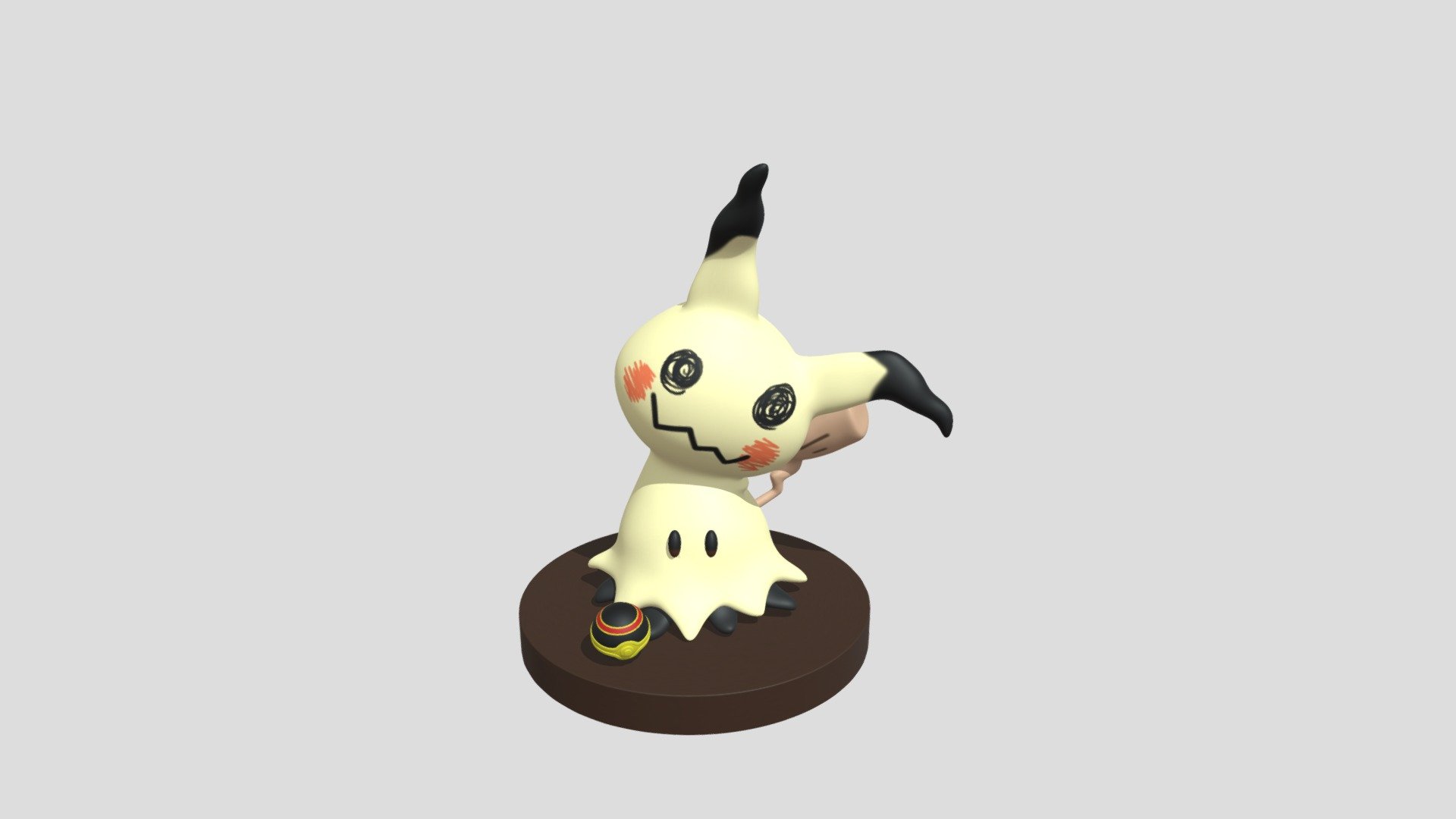 Mimikyu - 3D model by Leomar Padron (@lp.obj3d) [f5a42cf] - Sketchfab
