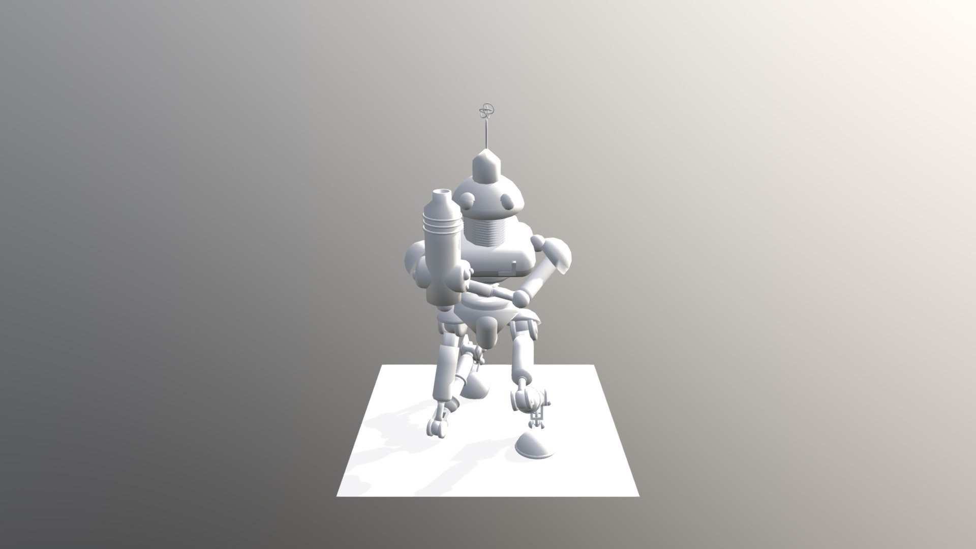 3ds Max Robot - 3D model by AirEnderman [f5a88fe] - Sketchfab
