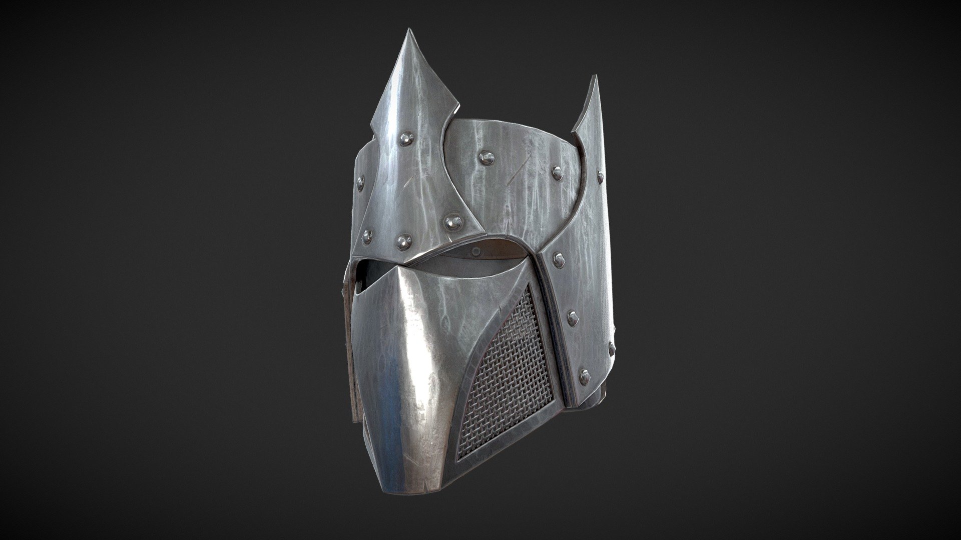 Knight Helmet 05 - Buy Royalty Free 3D model by Don_Falcone [f5aa09a ...