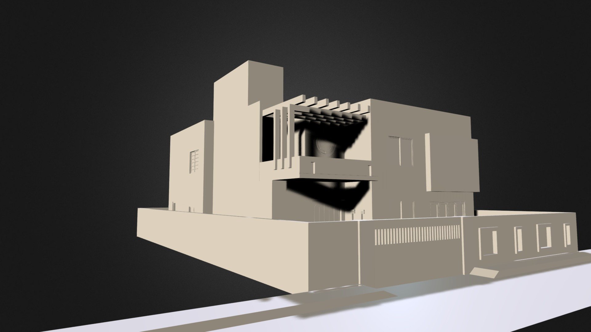exterior model block 7 - 3D model by sardarahmed9 [f5aab88] - Sketchfab