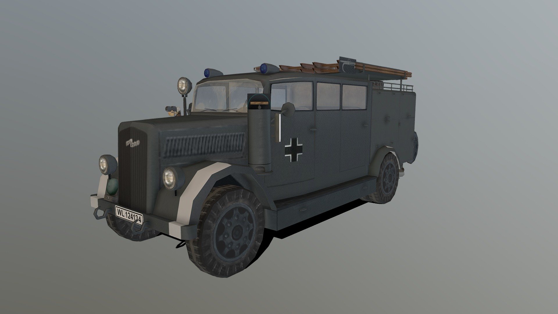 Opel blitz - Download Free 3D model by mamont nikita (@mamontnikita62 ...