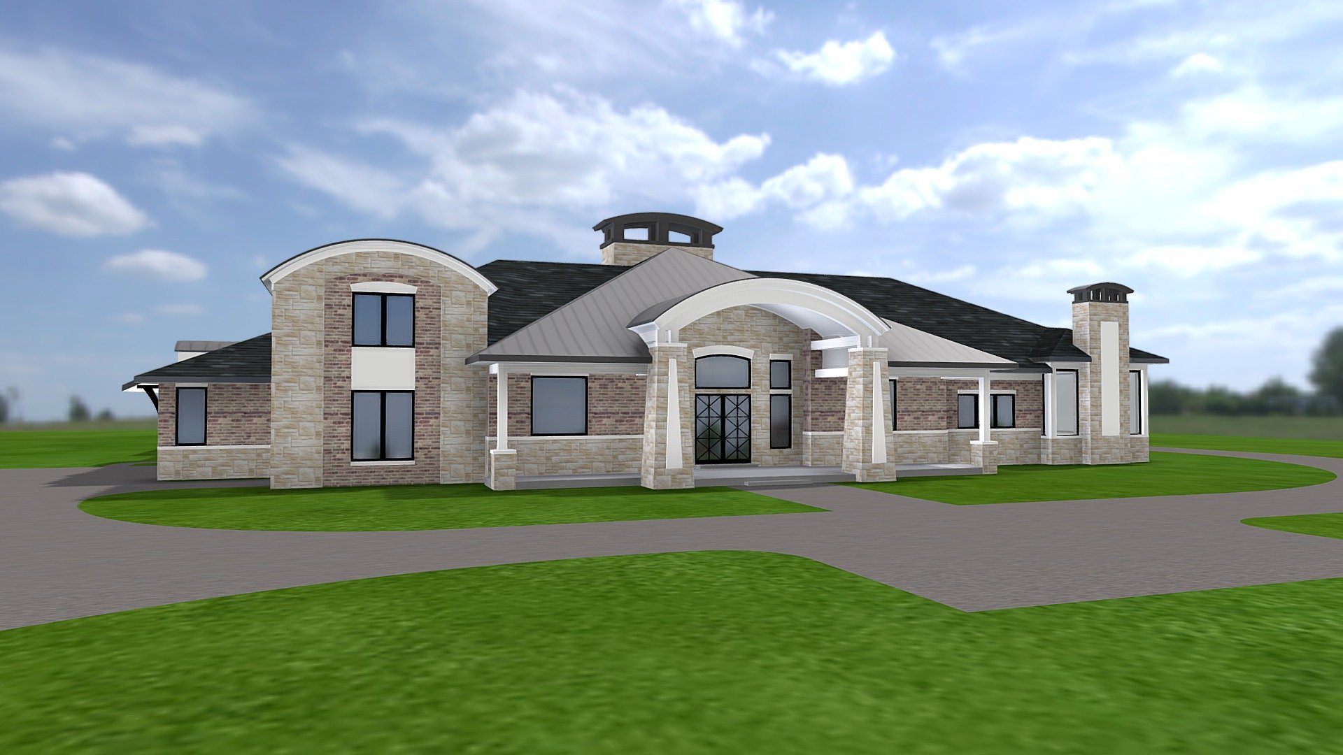 Chris Greenwalt - 360 spin model of 3D house - 3D model by ...