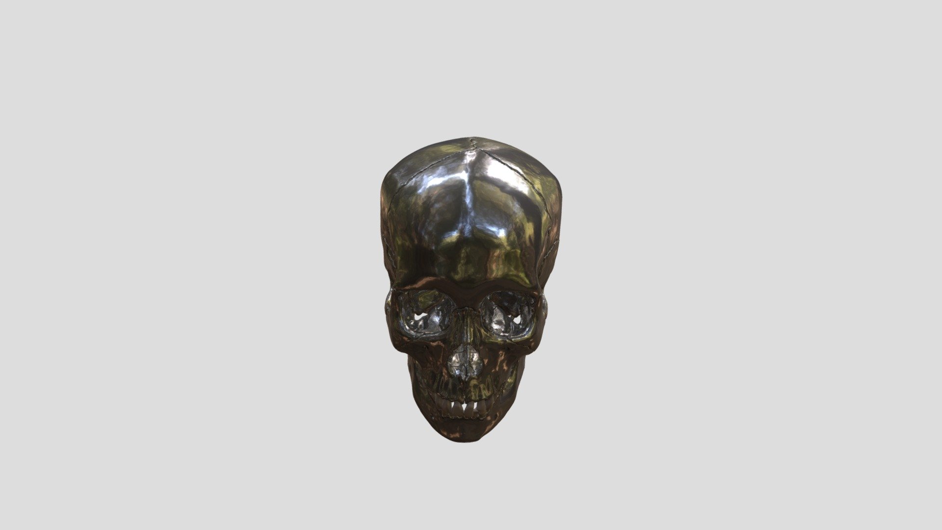 Visible-interactive-human-exploding-skull - Download Free 3D model by ...