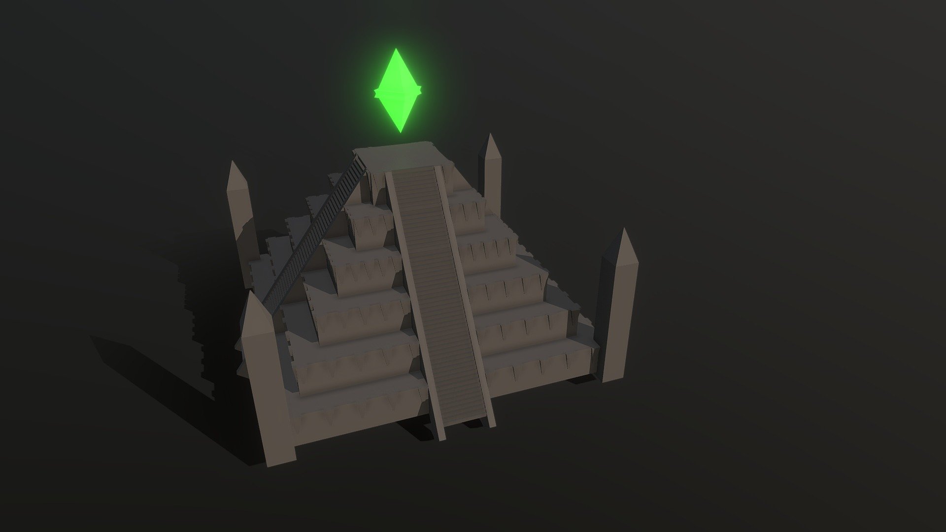 Pyramid - Download Free 3D model by Forodin [f5b13ba] - Sketchfab