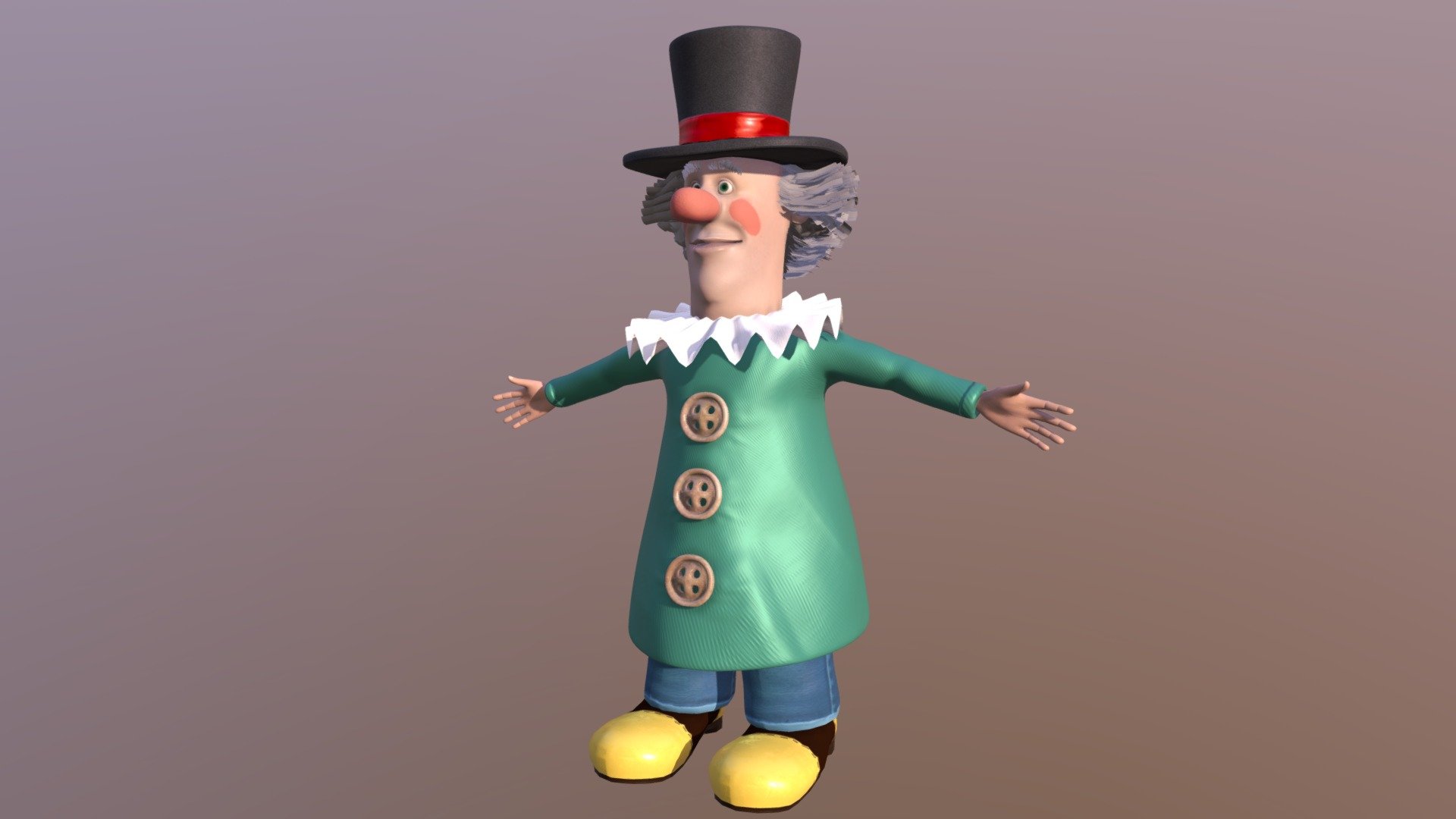 Hocus-Mocus Clown - 3D model by Konstantin Titaev (@KonstantinTitaev ...