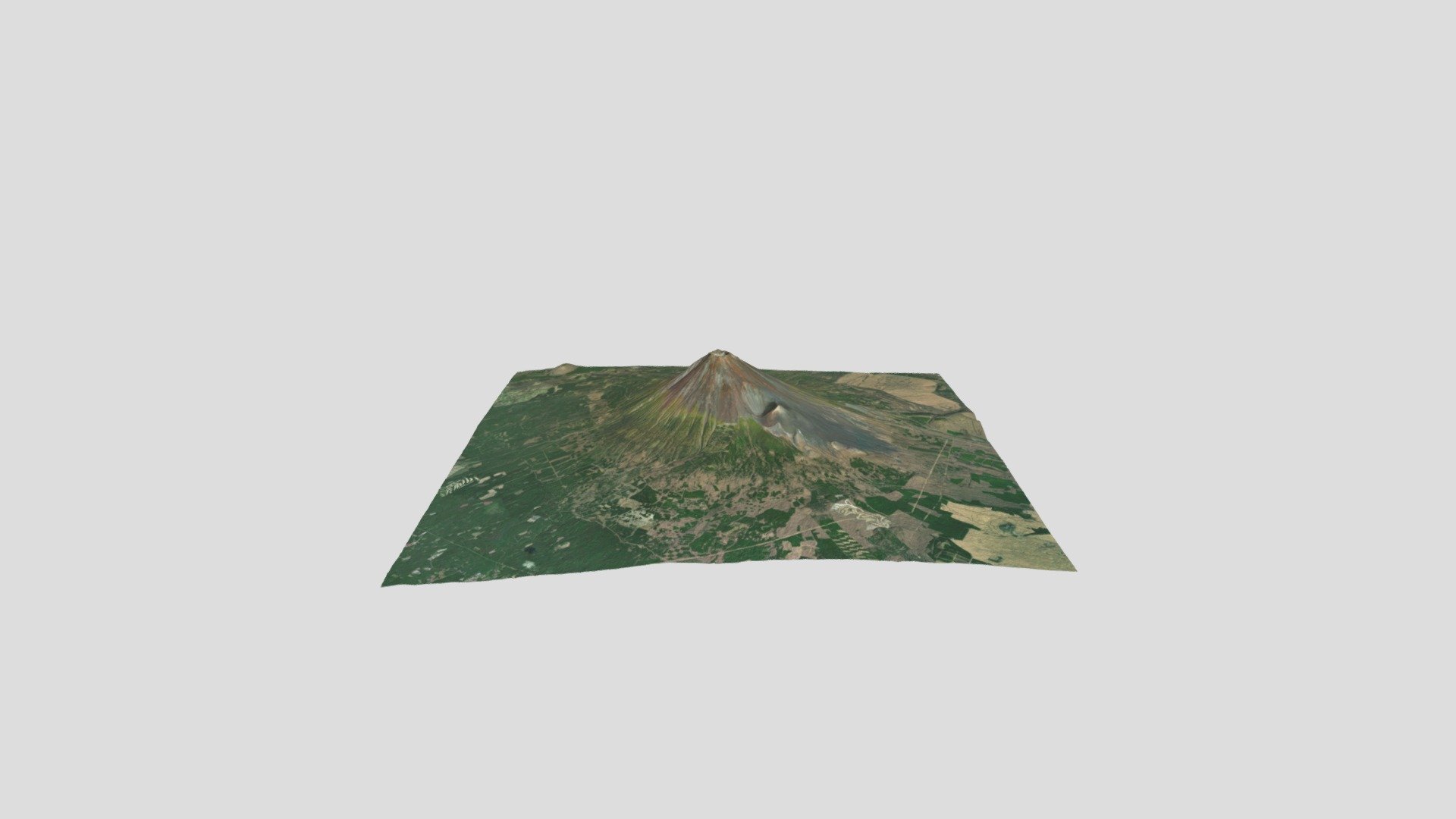 mount Fuji,japan - 3D model by nivrutikharat1 [f5b3fdc] - Sketchfab