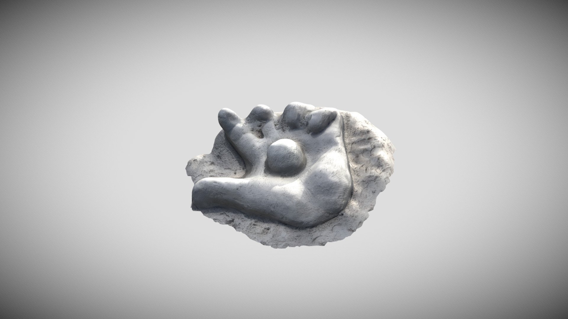 Hand In The Sand - 3D model by jcrigsbee [f5b550e] - Sketchfab