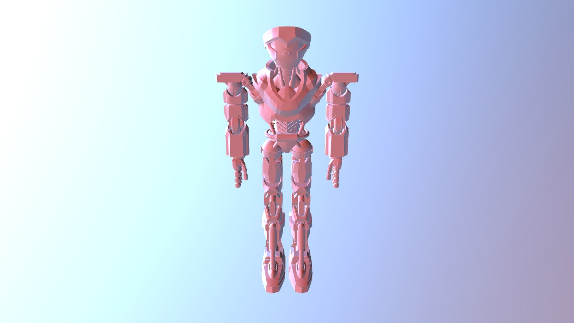 Robot Butler - 3D model by WilliamCooley [f5b5749] - Sketchfab