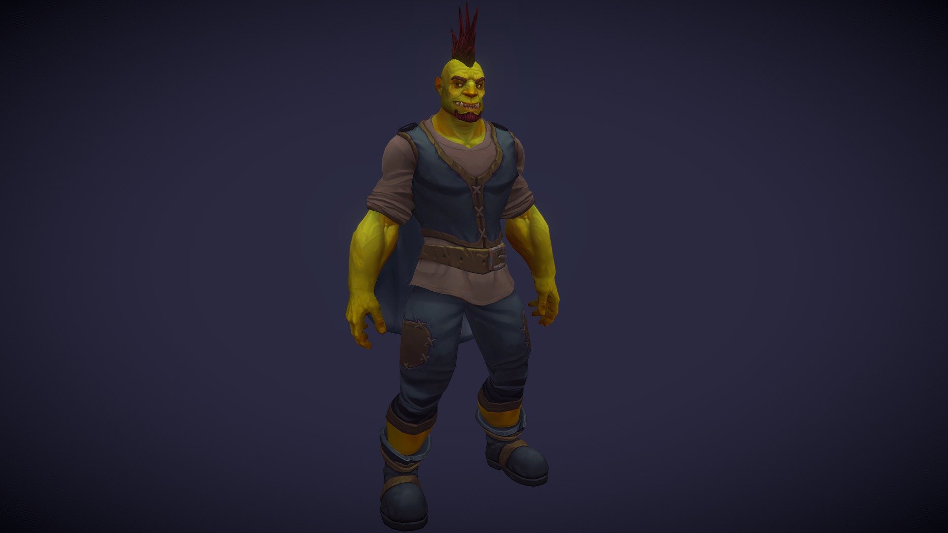 Stylized Orc Male - 3D model by N-hance Studio (@Malice6731) [f5b5941 ...