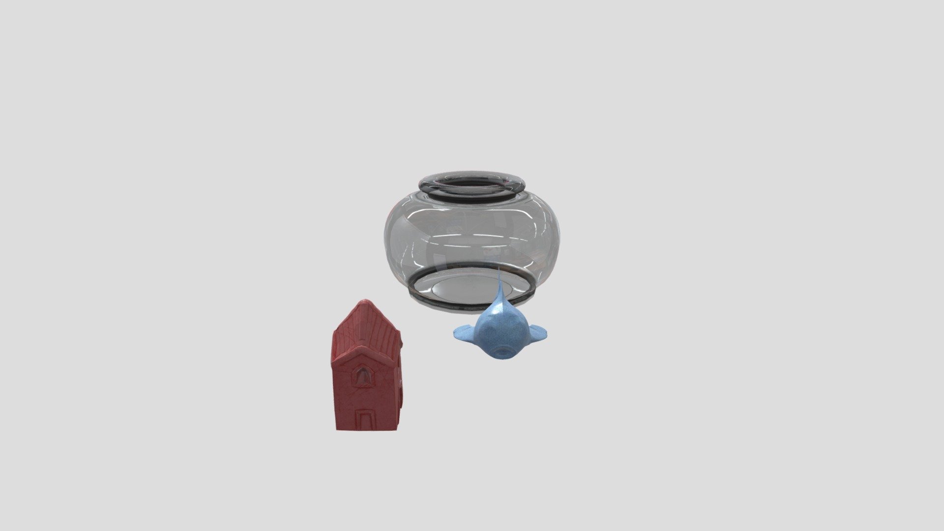 FishBowl - 3D model by SnakesTheFin [f5b5b2d] - Sketchfab