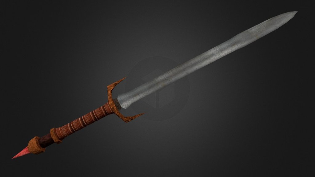 Large Sword - 3D model by Anthony V. (@pantherone) [f5b79ac] - Sketchfab