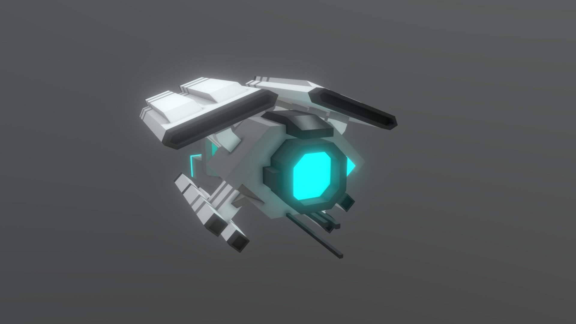 Cybernetic Drone - 3D model by MSmaug [f5b8002] - Sketchfab