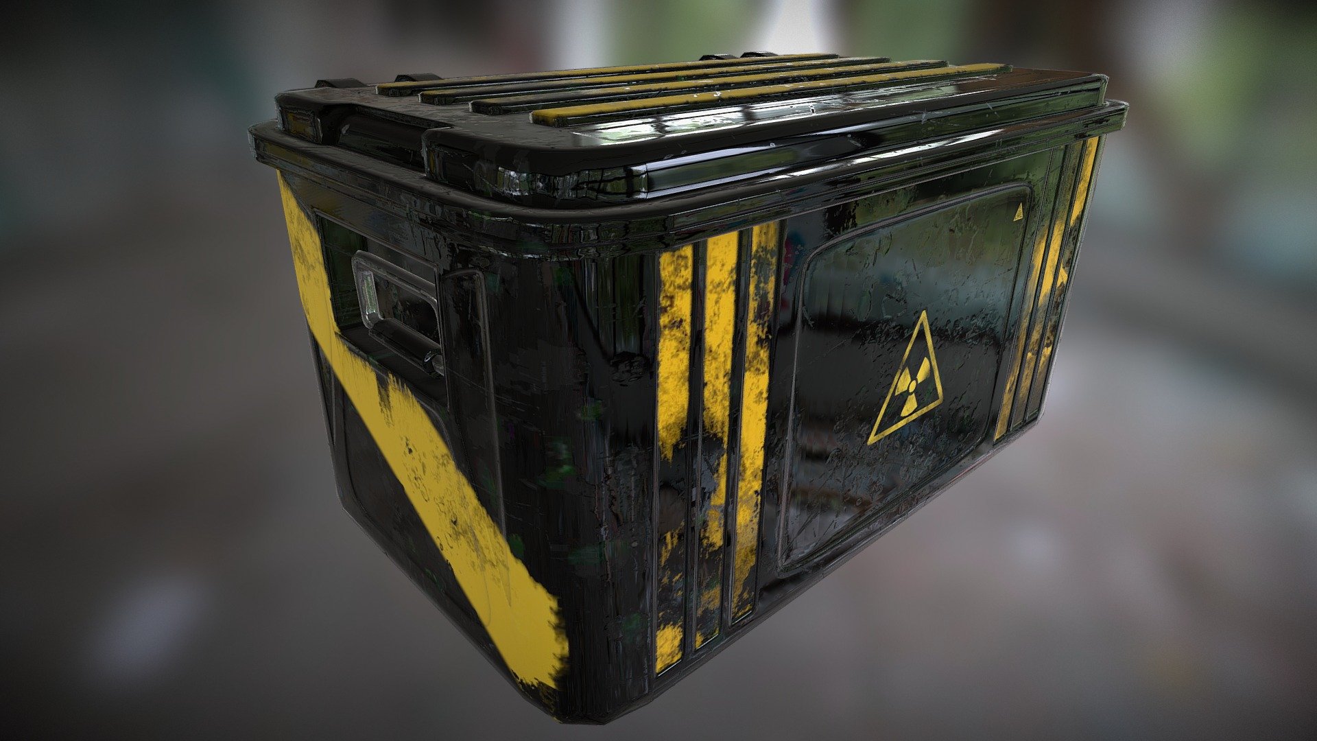 Radioactive case - 3D model by alexdsp1993 [f5b9394] - Sketchfab